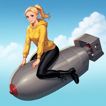 Best Girl Riding Bomb [ Concept ] by Leaf Models | PromptHero